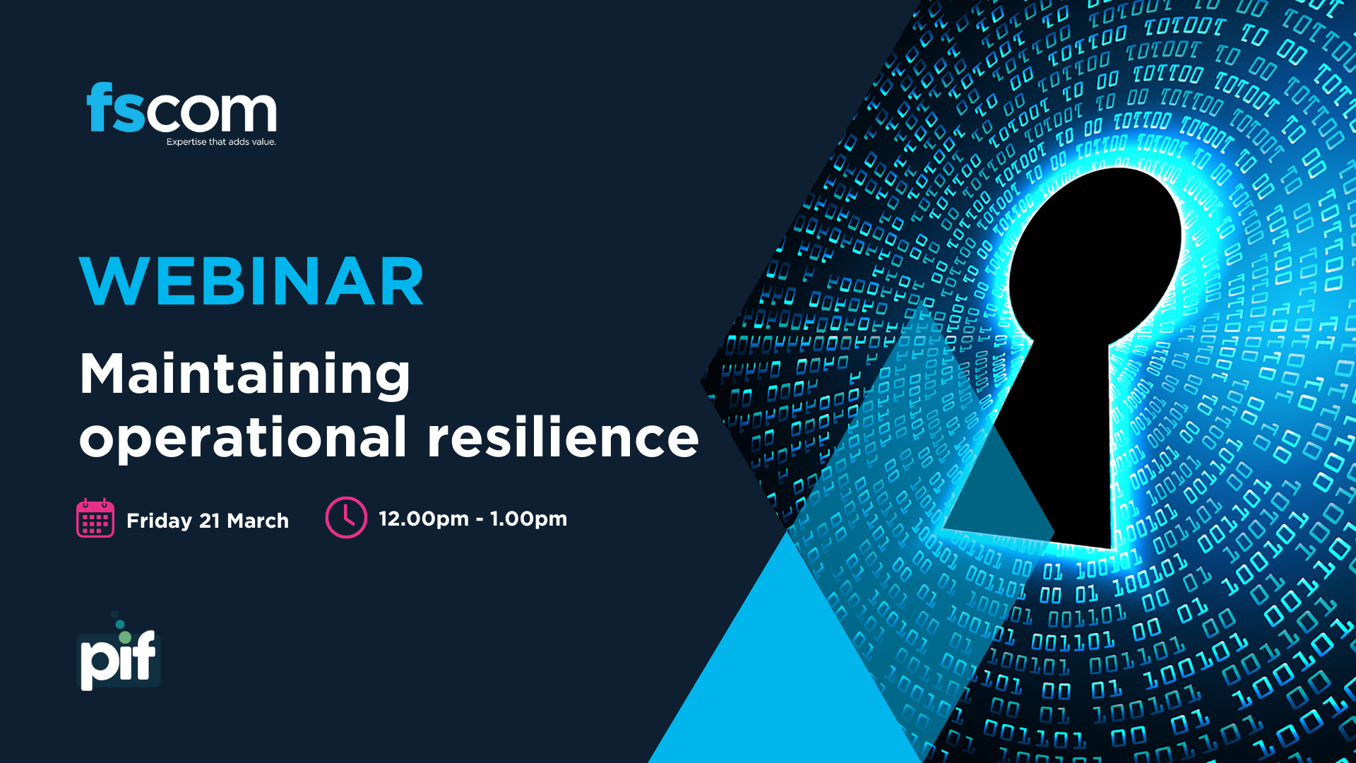 Maintaining operational resilience webinar